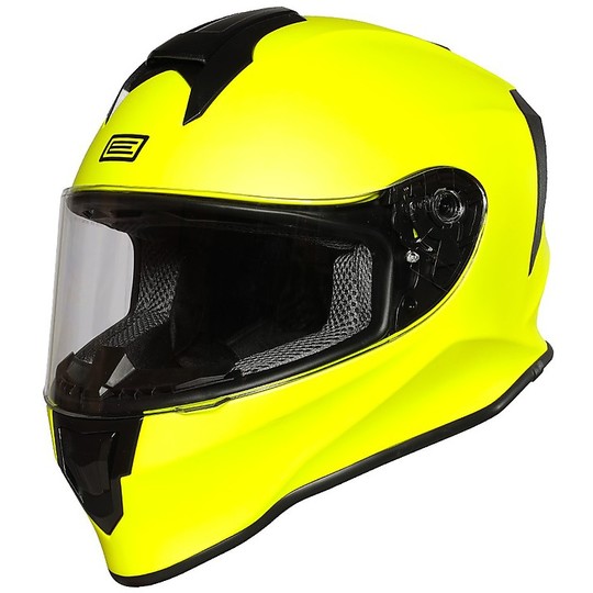 Full Face Motorcycle Helmet Origin DINAMO KIDS Solid Yellow Fluo For ...