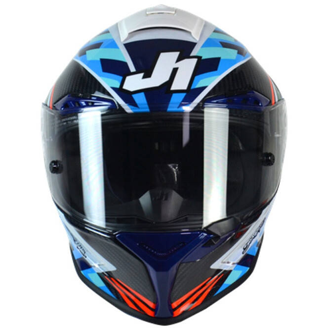 Full Face Racing Motorcycle Helmet Just1 J-GPR Replica De Rosa White ...