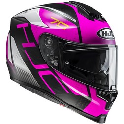 Modular Motorcycle Helmet HJC RPHA MAX EVO Double Visor Fleet MC4H New ...