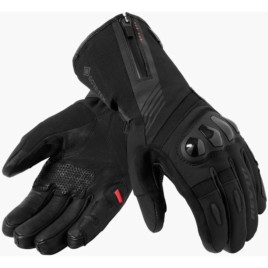Gants de moto Rev'it Taurus 2 GTX noirs Vente en Ligne - Outletmoto.eu