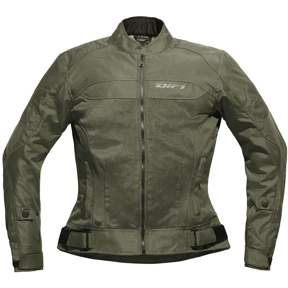 Giacca Moto Donna DIFI Ibiza Air Verde Vendita Online - Outletmoto.eu