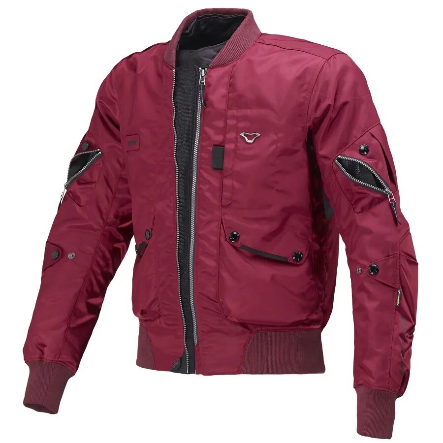 Giacca Moto Macna Bastic Bordeaux Vendita Online - Outletmoto.eu