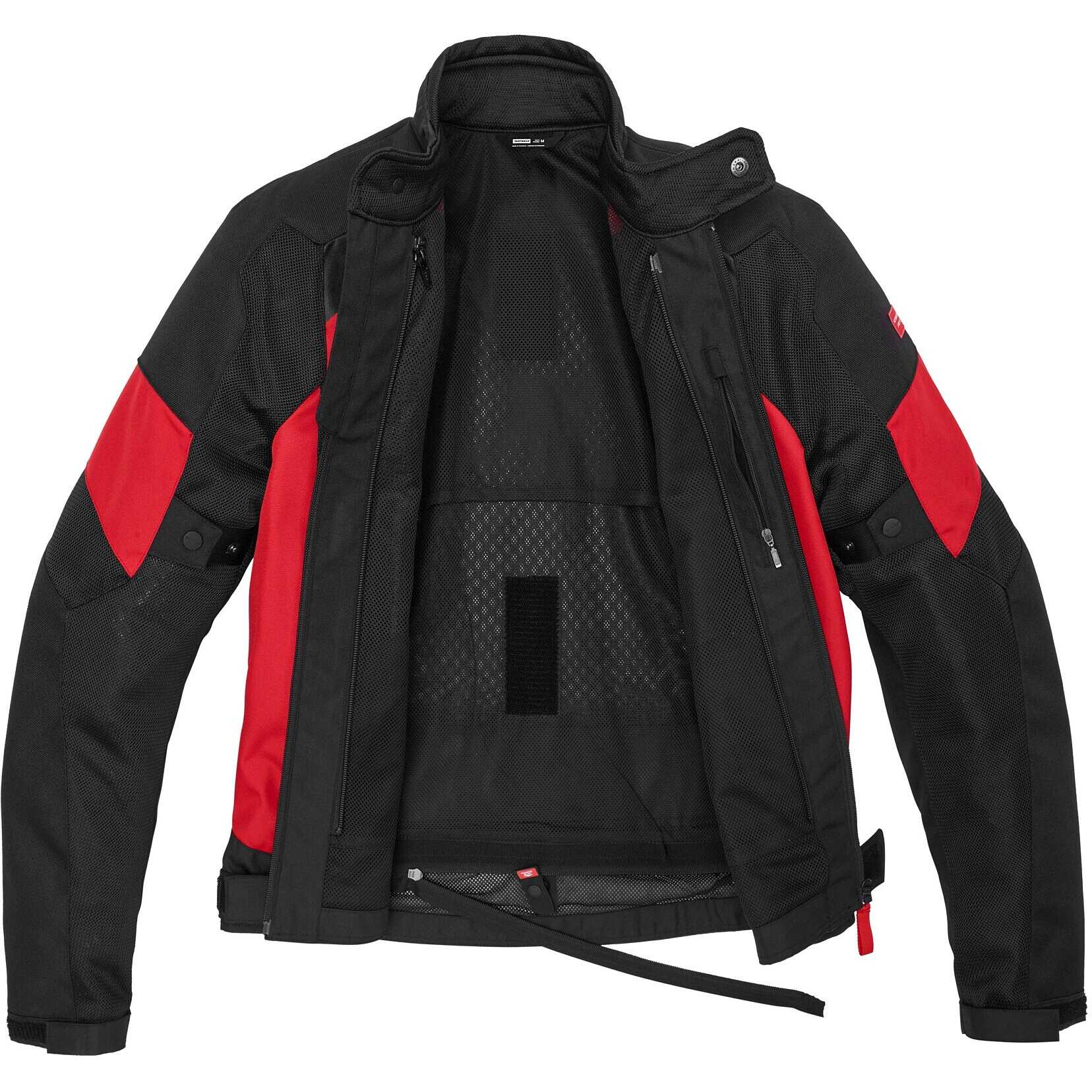 Giubbotto Moto Spidi FLASH EVO NET WIND Rosso Vendita Online ...