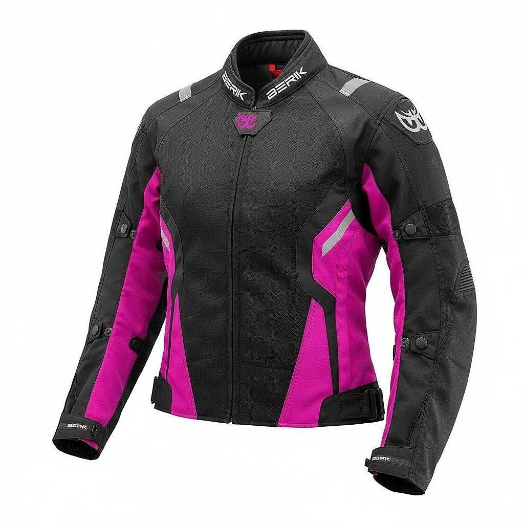 Giubbotto Moto Traforato Donna Berik 2.0 NJ-173315L-IT Mesh Air Nero ...