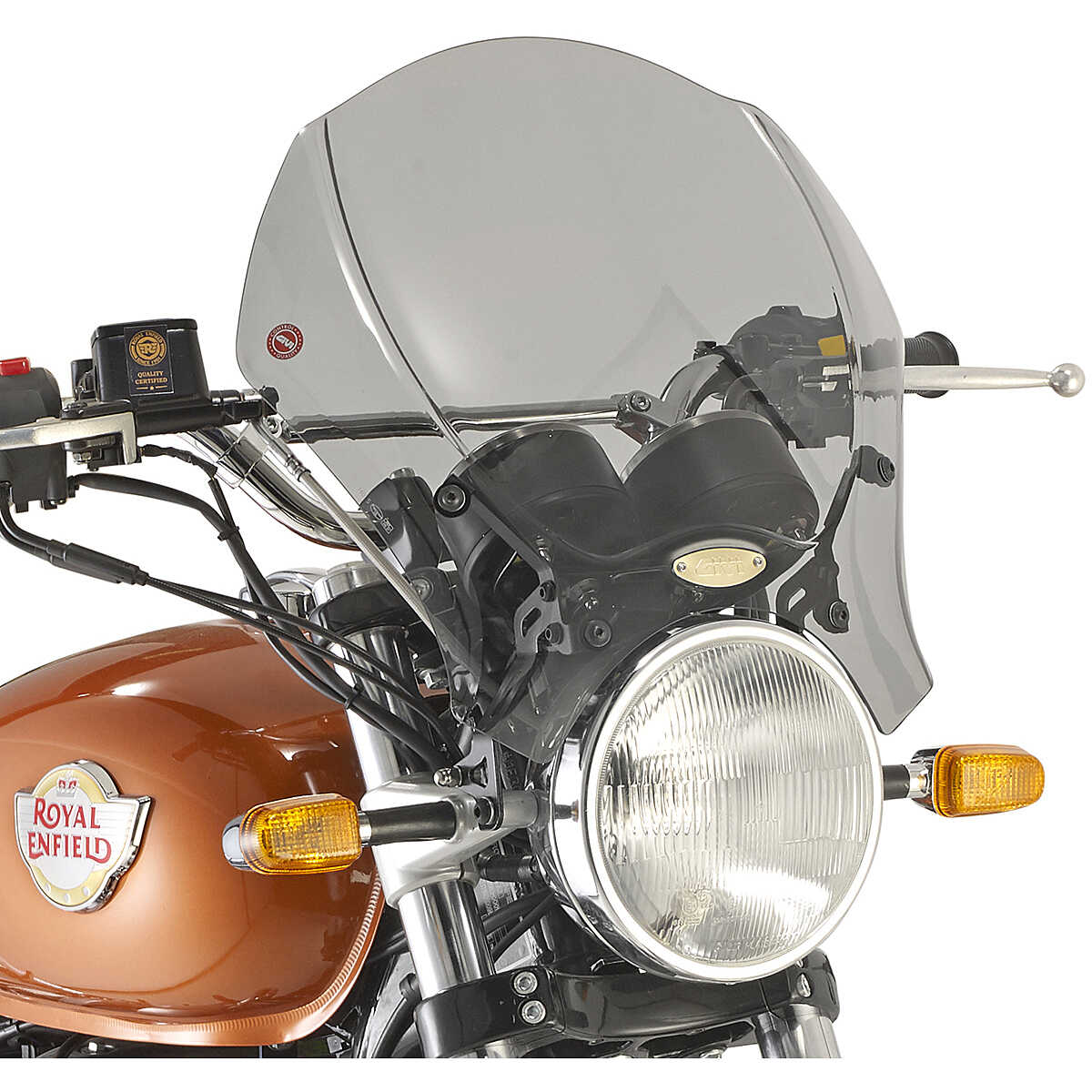 Givi 140S Smoked Windshield For Motorcycles BENELLI; BRIXTON; FANTIC ...