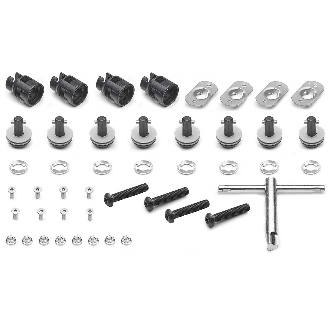 Givi 14RKIT Rapid Release Kit to Transform Side Frames into a Quick ...