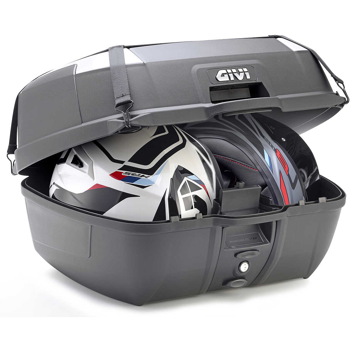 Givi B45+ Monolock Motorcycle Top Case Black 45 Liters For Sale Online - Outletmoto.eu