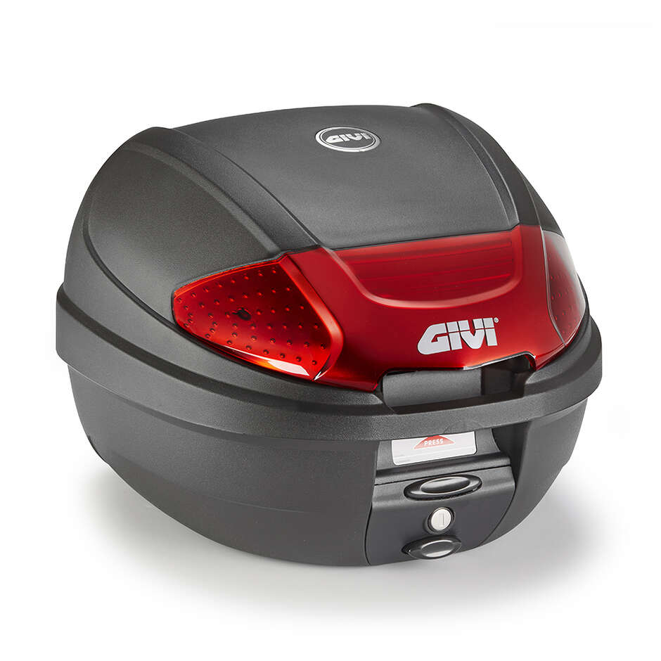 Givi E300N2B Monolock Motorcycle Top Case Black - 30 Liters For Sale Online - Outletmoto.eu