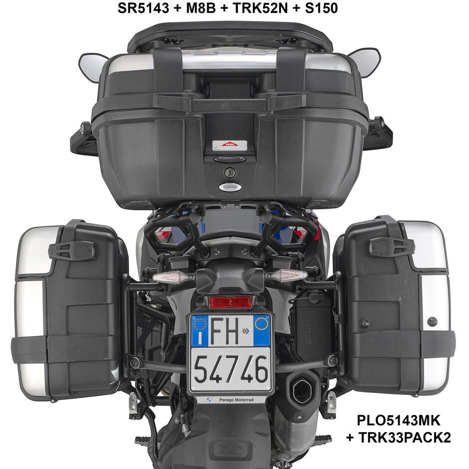 Givi PL ONE FIT Side Frames for MONOKEY Suitcases Specific for BMW R ...