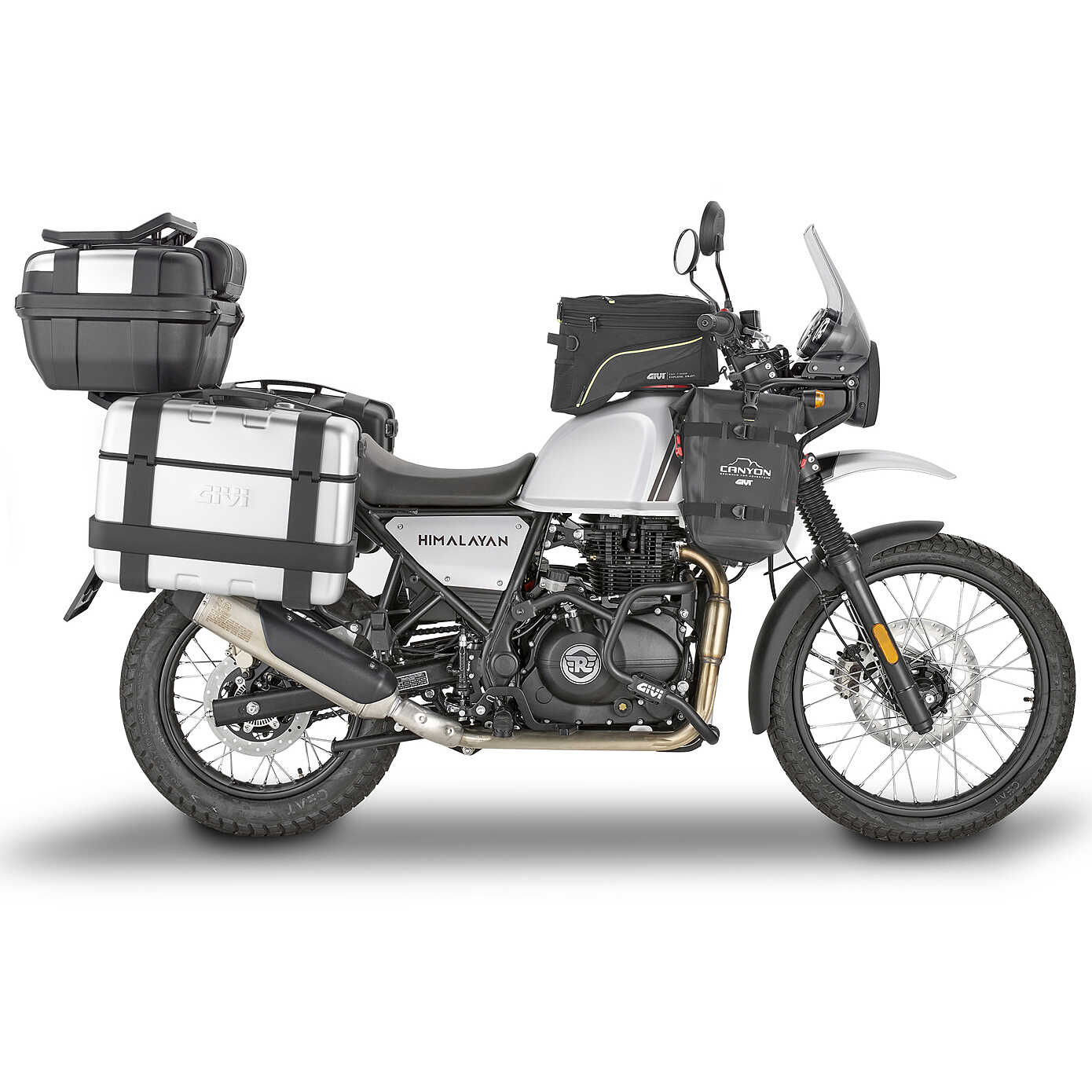 Givi SR9054 Monokey or Monolock Top Case Rear Rack For ROYAL ENFIELD ...