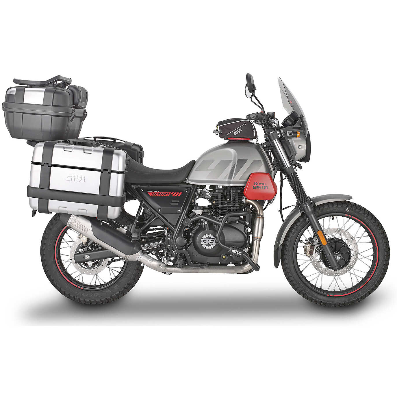 Givi SR9055 Monokey or Monolock Top Case Rear Rack For ROYAL ENFIELD ...