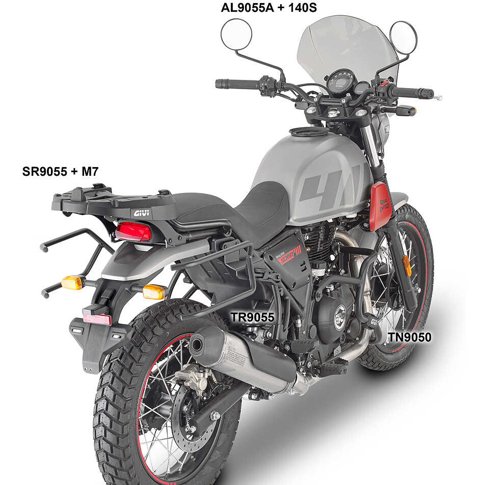 Givi SR9055 Monokey or Monolock Top Case Rear Rack For ROYAL ENFIELD ...