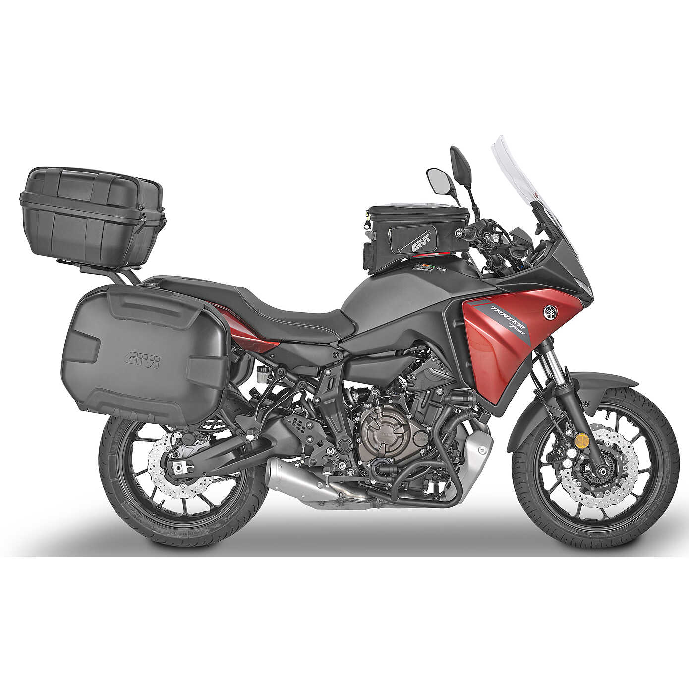 Givi TN2148B Integrated Slider Tubular Engine Guard For YAMAHA Tracer 7 ...
