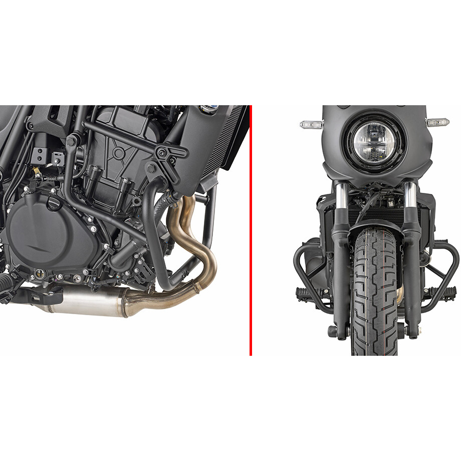 Givi TN4134 black tubular engine guard For KAWASAKI Eliminator 500 (24 ...