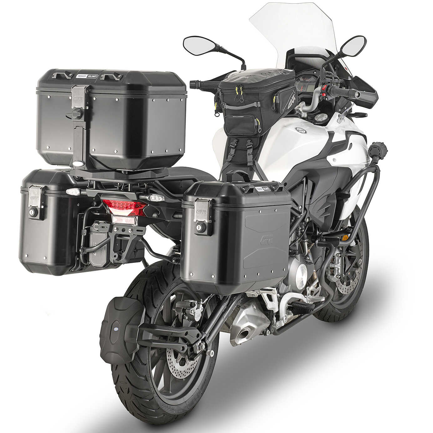 Givi TNH8703 black tubular engine guard for BENELLI TRK502 (17 > 24 ...