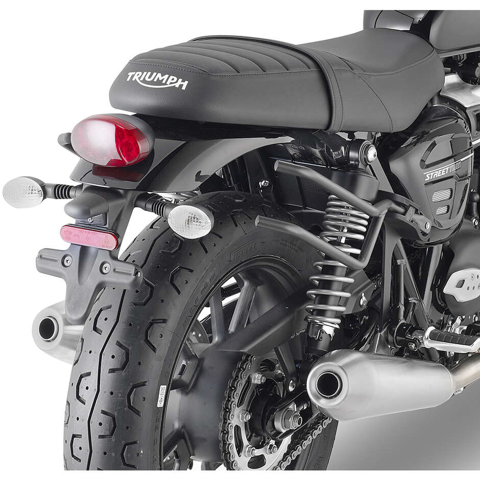 Givi TR6407 Remove-X Side Frames for Soft Bags Specific for Triumph Bonneville T100 / T120 (2017 ...