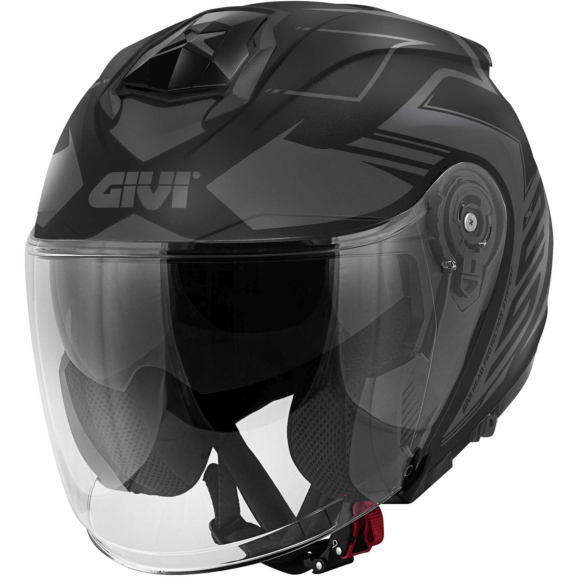 Givi X.25F TRACE Jet motorcycle helmet Black Titanium For Sale Online ...