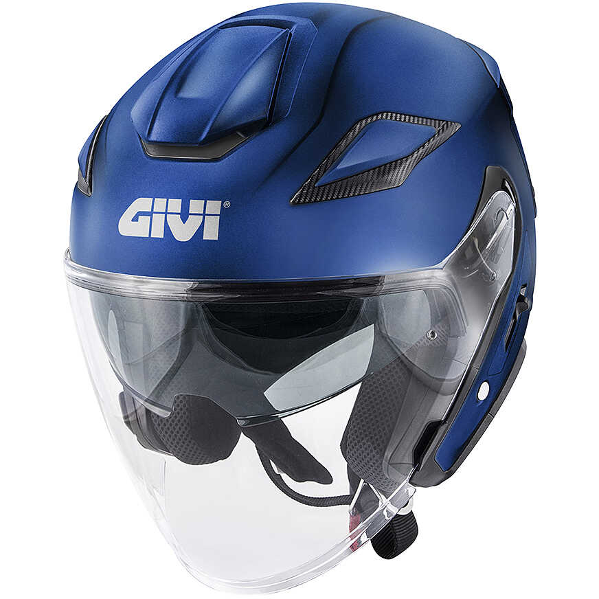 Givi X29 FIBRA Jet Motorcycle Helmet Matt Blue For Sale Online ...