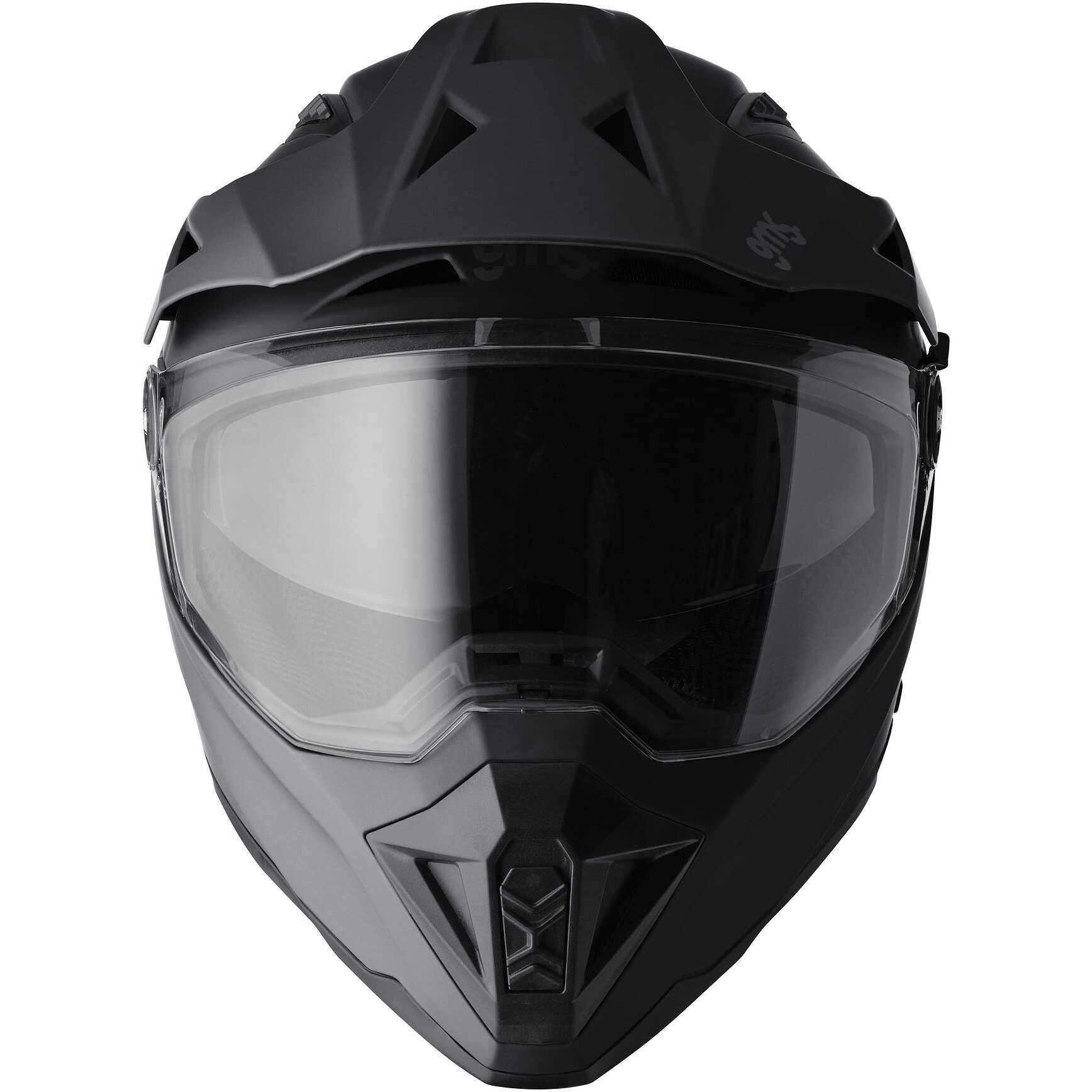 Luxus Motorradhelm Schwarz Matt Fotosnie7252
