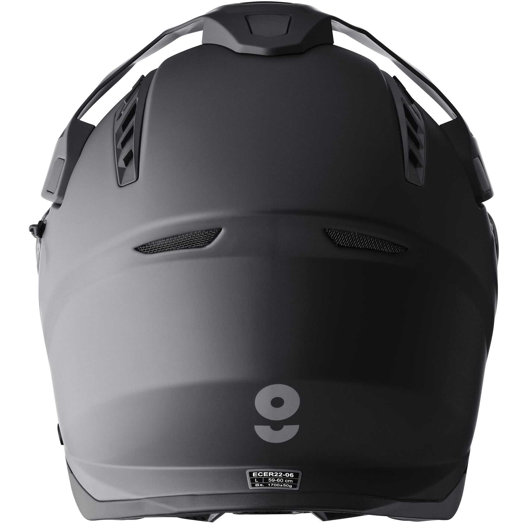 Luxus Motorradhelm Schwarz Matt Fotosnie7252