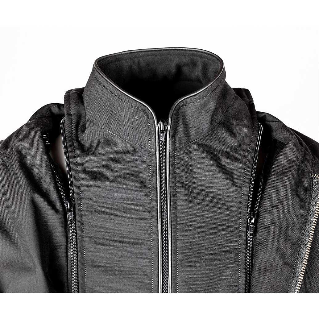 GMS FRANCK Urban Motorcycle Jacket Black For Sale Online - Outletmoto.eu