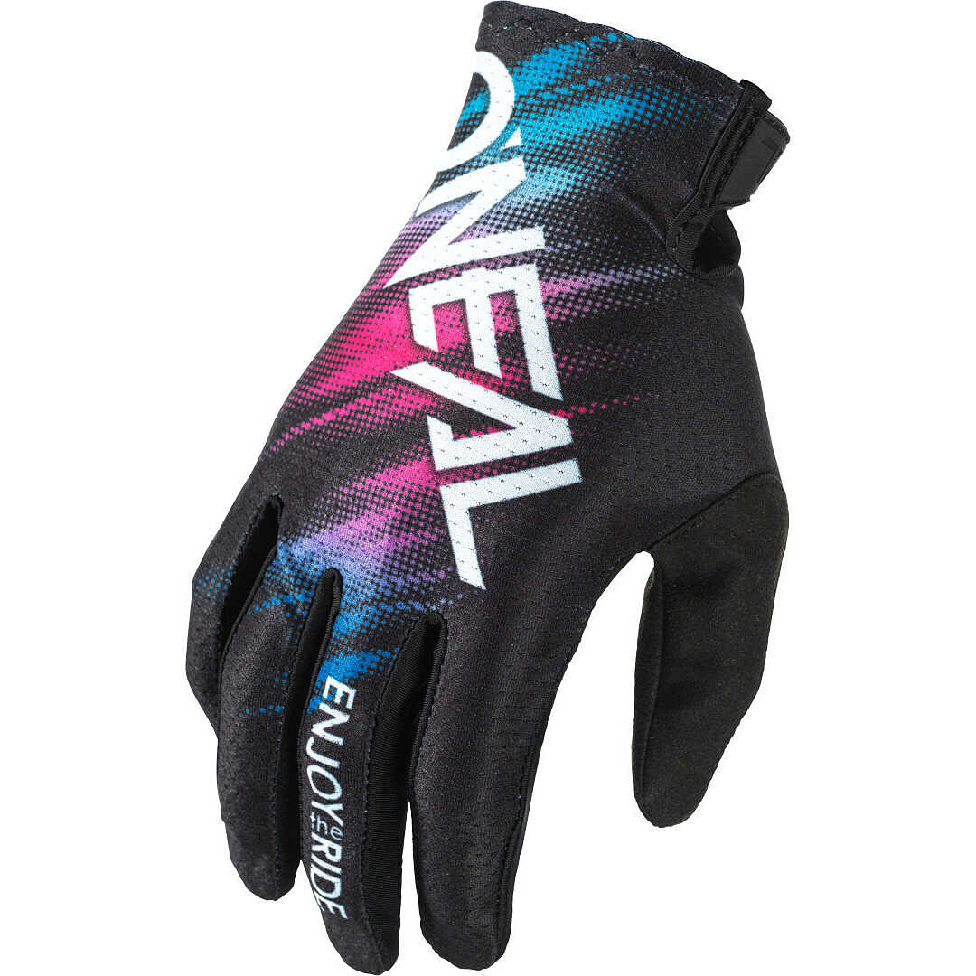 Guanti Moto Cross Enduro O'neal MATRIX VOLTAGE Da Bambino Nero/Multi ...