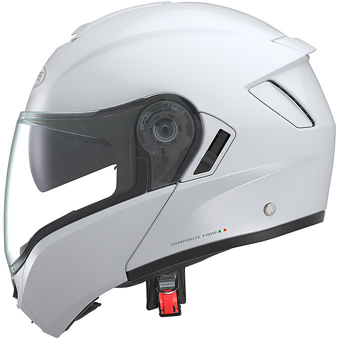 Helm Moto Modular Fiber Caberg LEVO White Metal Online-Verkauf ...