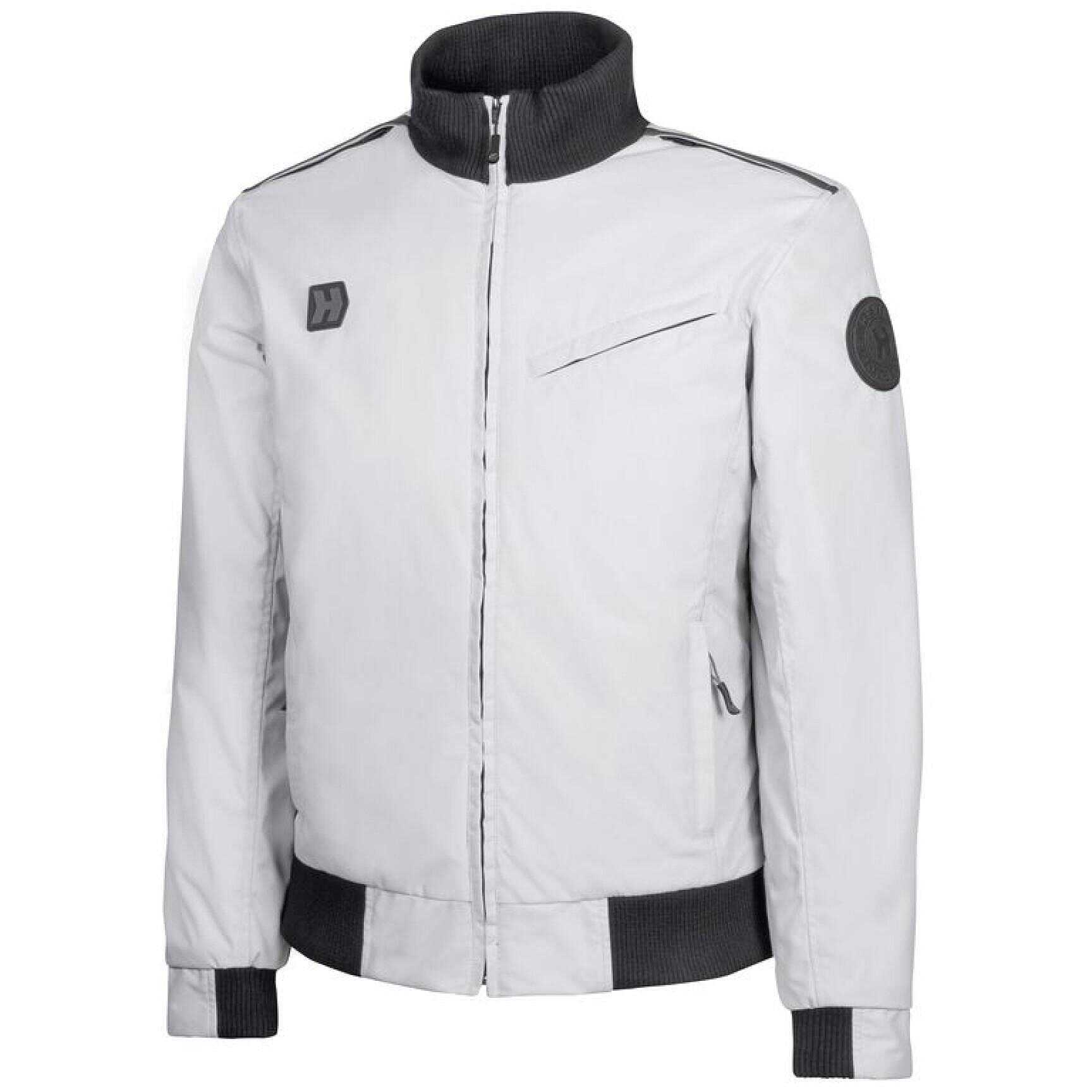 Hevik B17 Bomber Grey Fabric Motorcycle Jacket For Sale Online ...