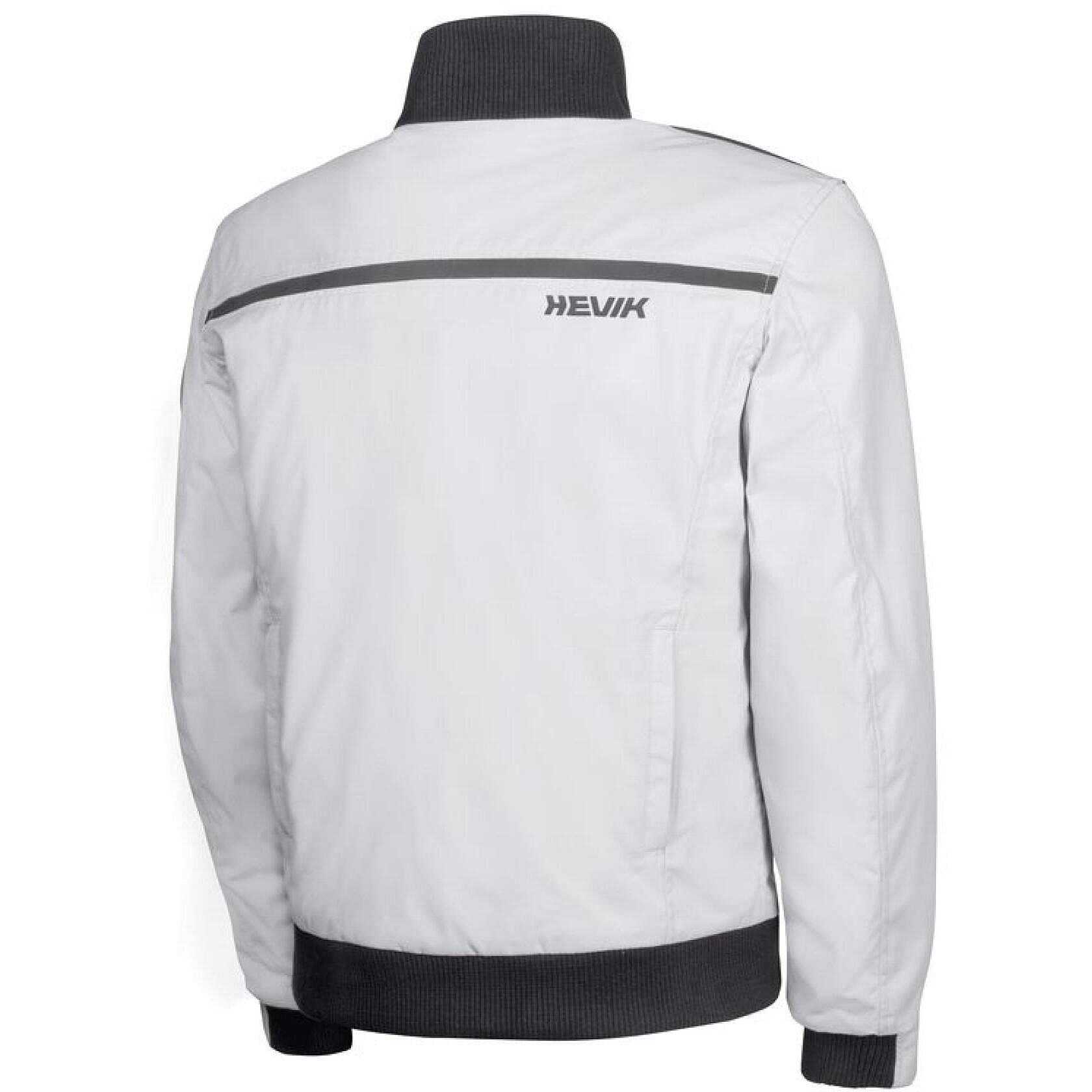 Hevik B17 Bomber Grey Fabric Motorcycle Jacket For Sale Online ...