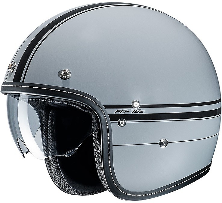 HJC FG-70s Motorcycle Helmet Vintage Landon MC5 Gray For Sale Online ...
