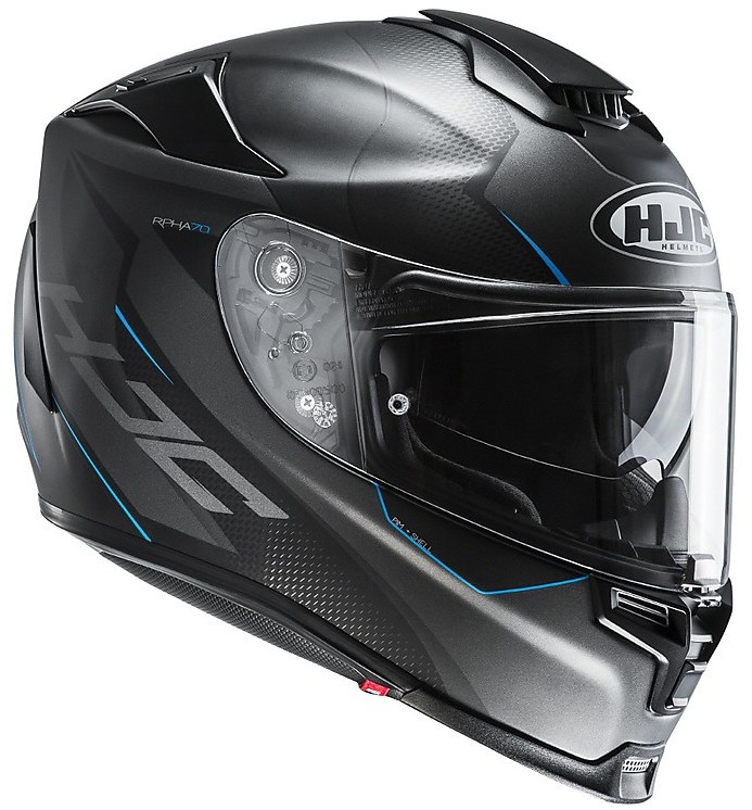 HJC Helm Moto Integral RPHA 70 GADIVO MC2SF Matt Schwarz Blau Online ...