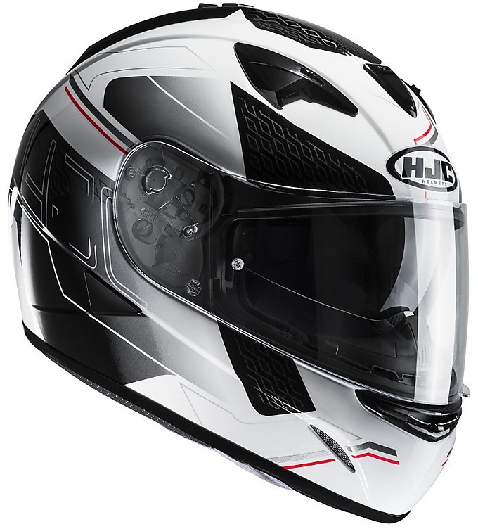 HJC Helm Moto Integral TR-1 Cetus MC10 Schwarz Weiß Online-Verkauf ...