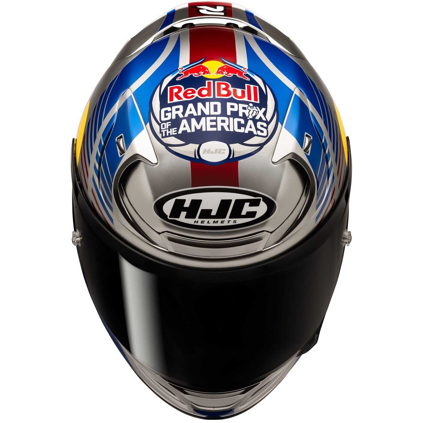 HJC RPHA 12 RED BULL AUSTIN GP 2 MC21 Integralhelm für Motorradfahrer ...