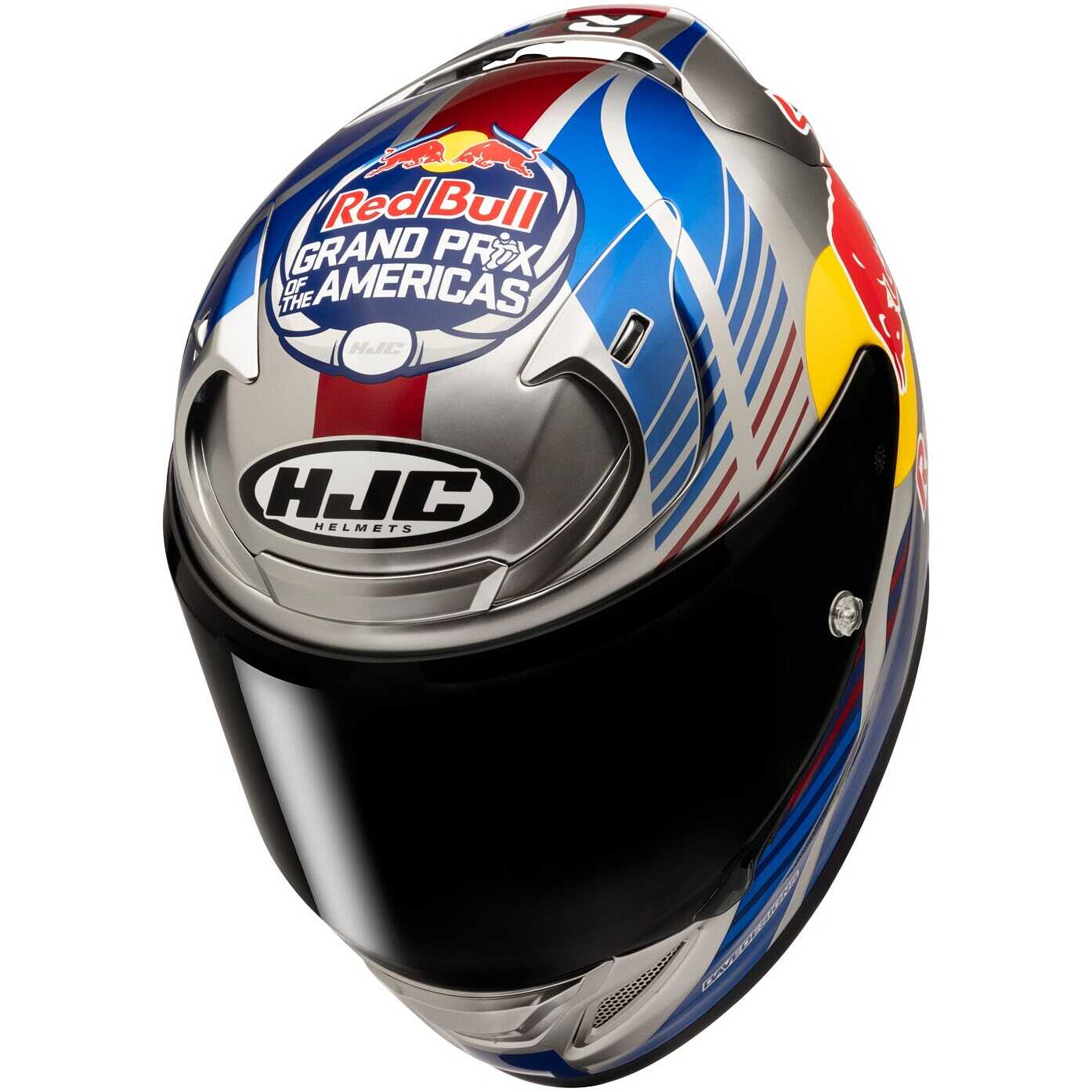 HJC RPHA 12 RED BULL AUSTIN GP 2 MC21 Integralhelm für Motorradfahrer ...