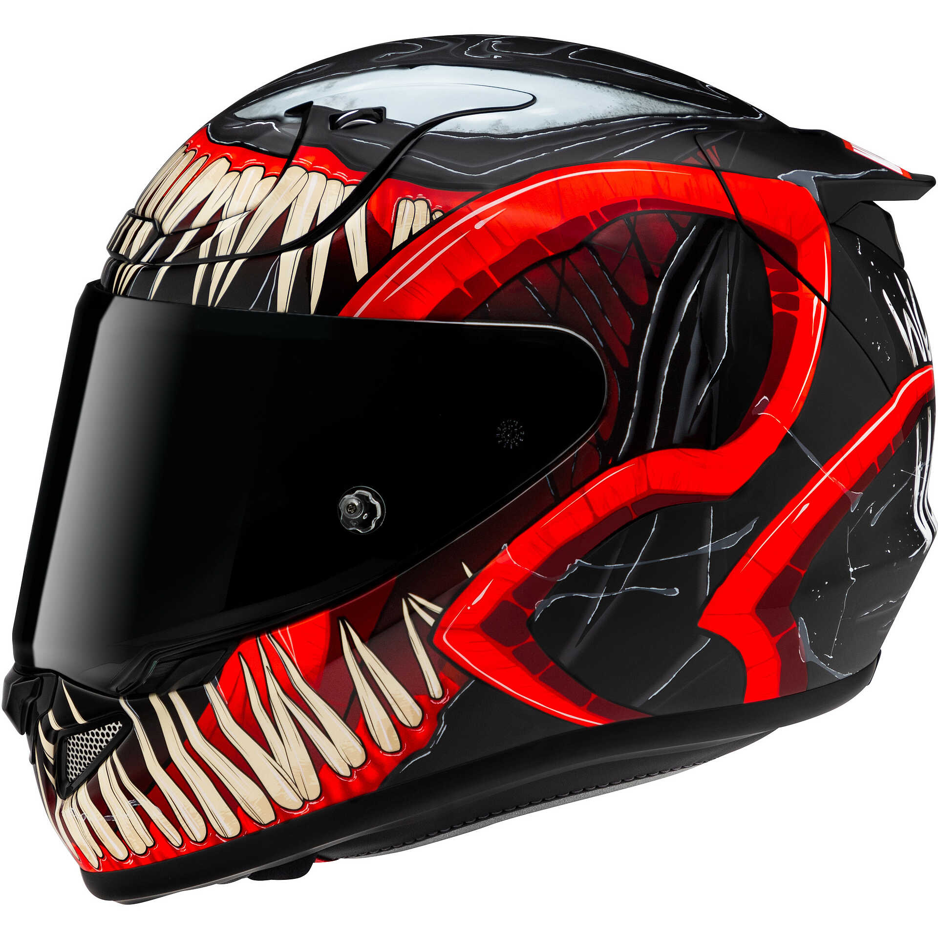 Hjc RPHA 12 VENOM 3 MARVEL MC1SF Full Face Motorcycle Helmet For Sale Online - Outletmoto.eu