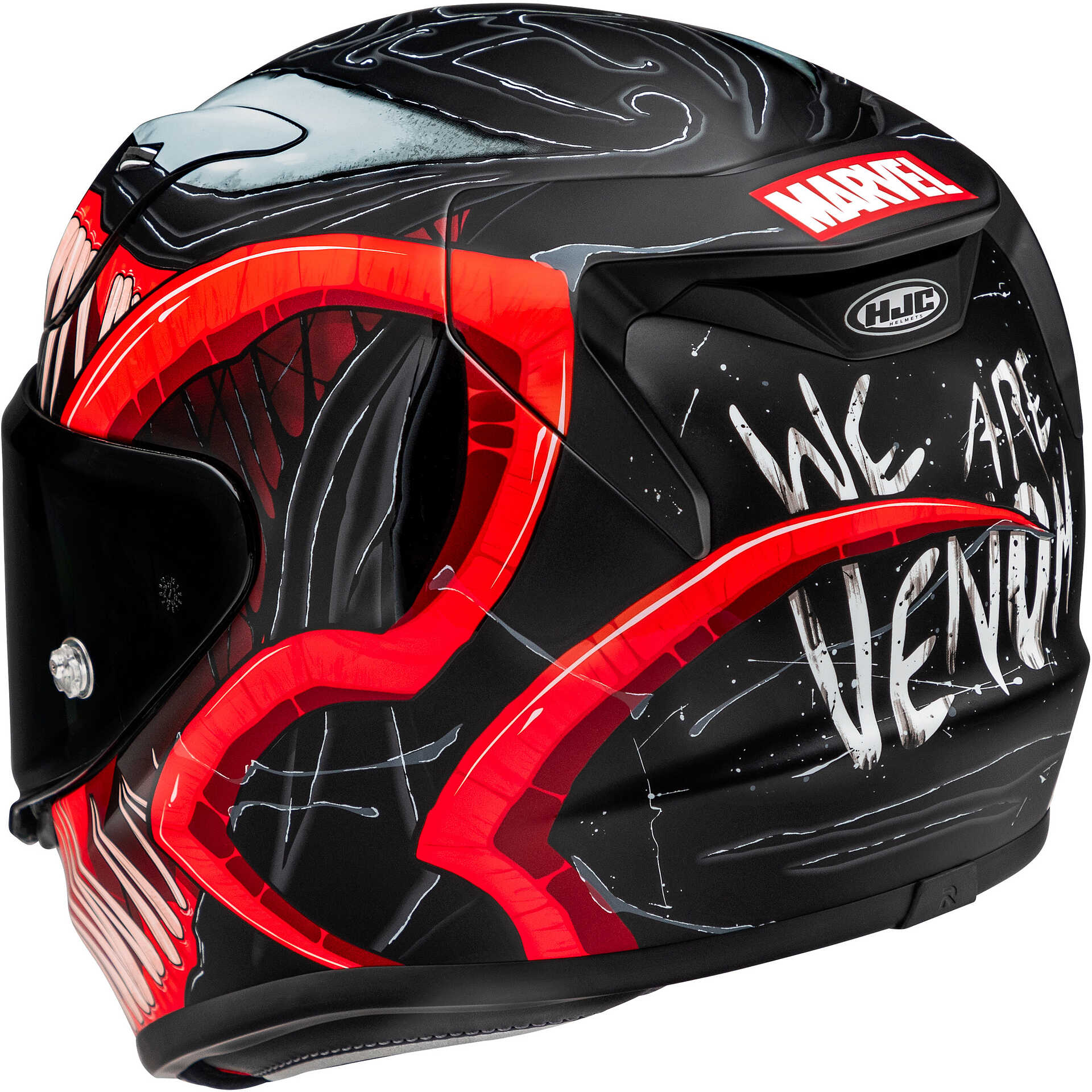Hjc RPHA 12 VENOM 3 MARVEL MC1SF Full Face Motorcycle Helmet For Sale Online - Outletmoto.eu