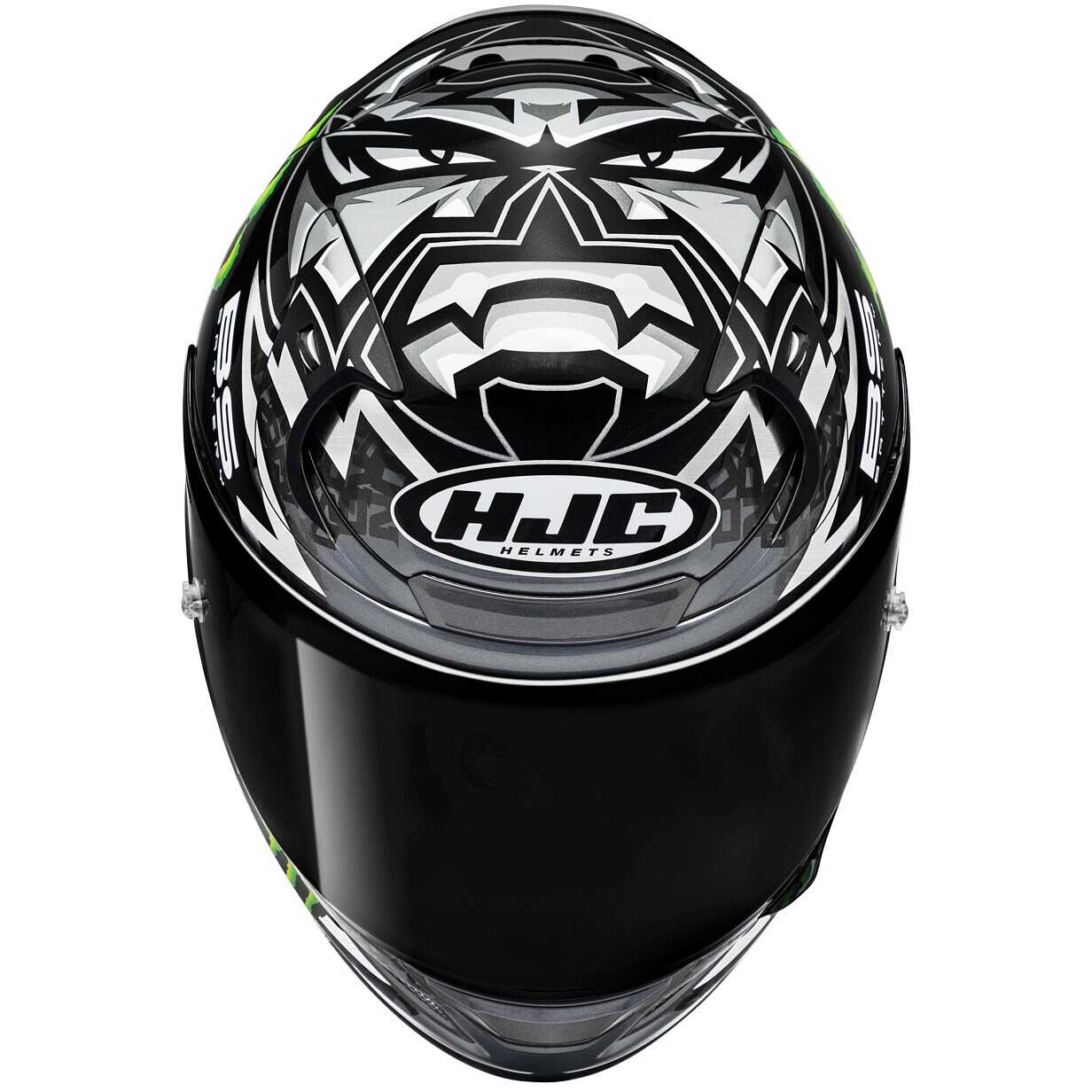 HJC RPHA12 QUARTARARO REPLICA Full Face Motorcycle Helmet Black MC5 For ...