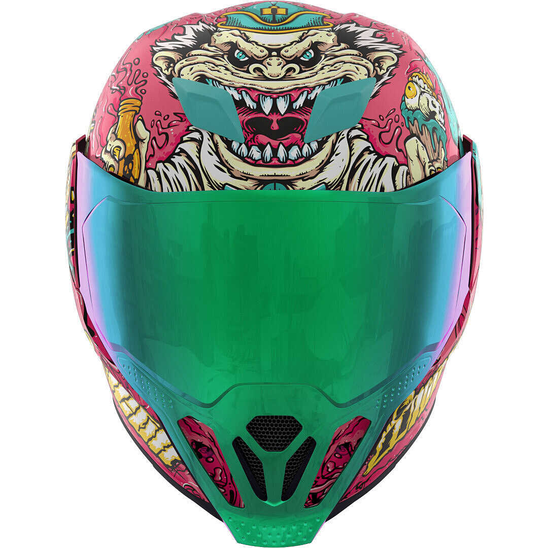 Icon AIRFLITE Mips Snack Attack Full Face Motorcycle Helmet Pink For ...