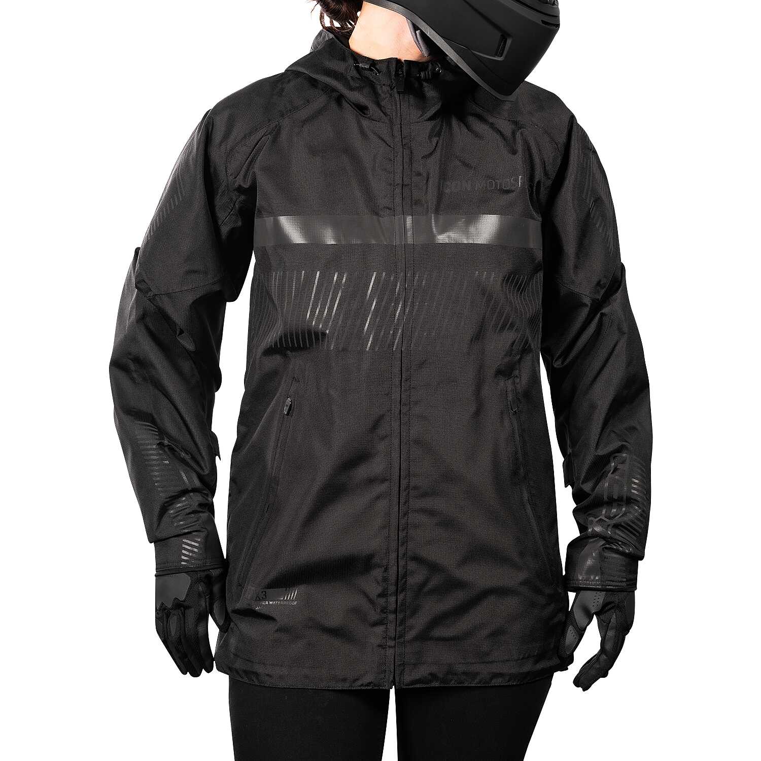 Icon PDX3 Woman Black Motorcycle Jacket For Sale Online - Outletmoto.eu