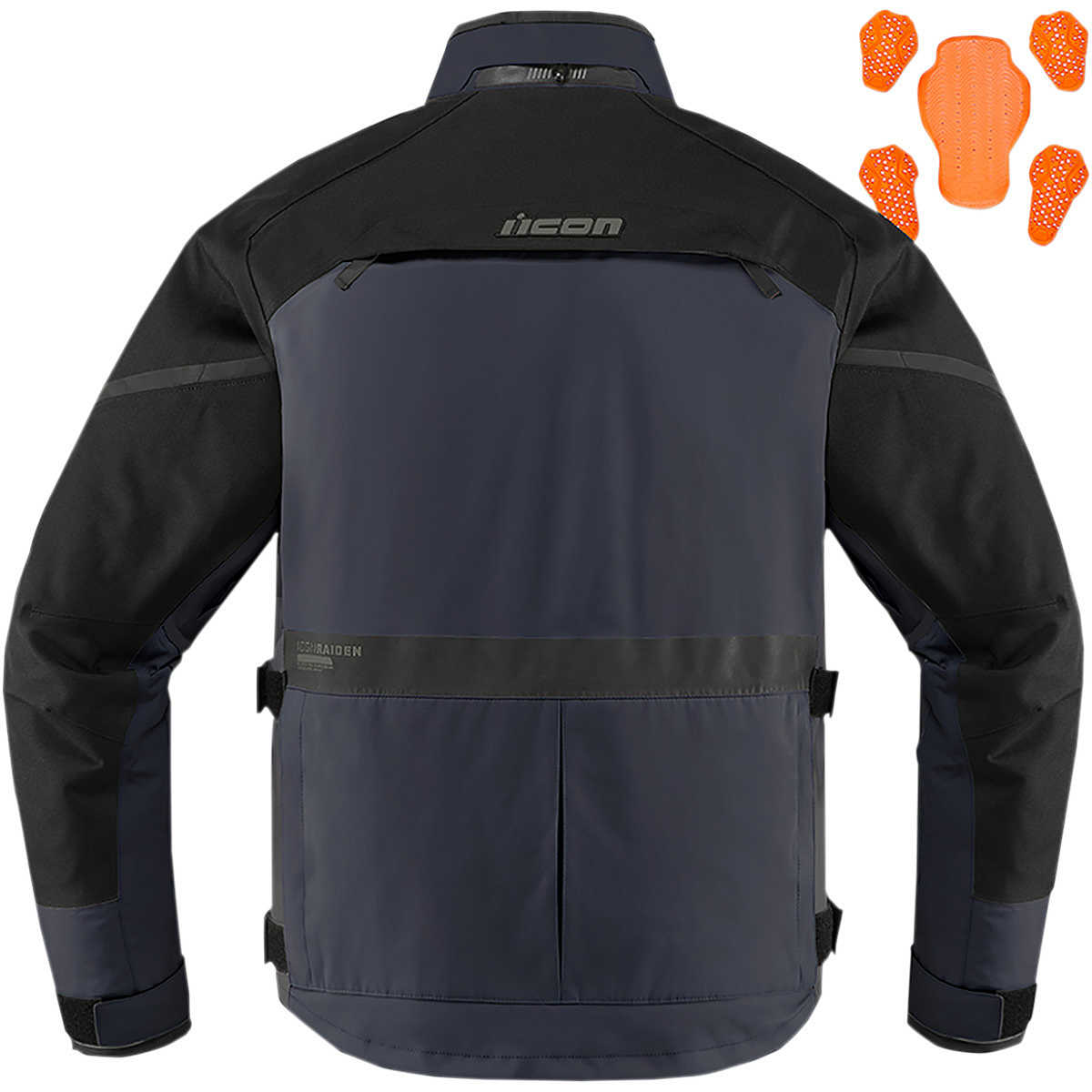 Icon RAIDEN Jacket Blue Fabric Motorcycle Jacket For Sale Online ...