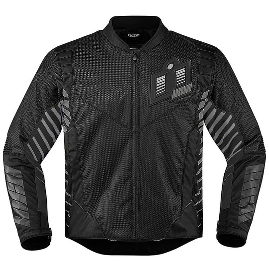 Icon WIREFORM Perforated Motorcycle Jacket Black For Sale Online ...
