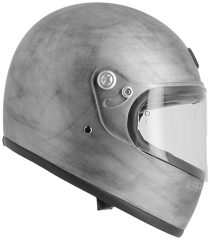 Integral Motorcycle Helmet Custom Astone GT Retro Dirt Gray For Sale ...