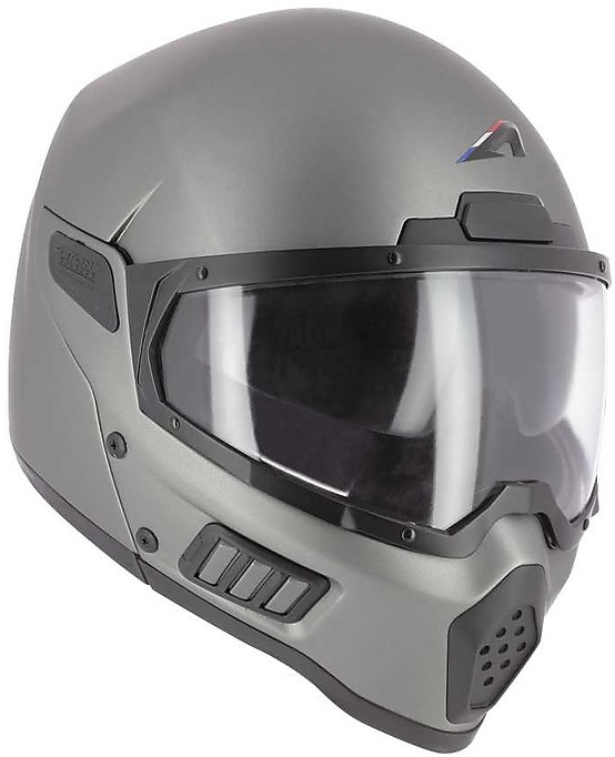 Integral Motorcycle Helmet in Astro Fiber SPECTRUM Gunmetal Matt For ...