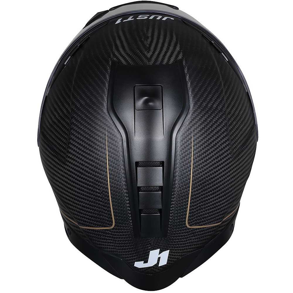 Integral Motorcycle Helmet In Carbon Just1 J-GPR RACE Matt Bronze ...