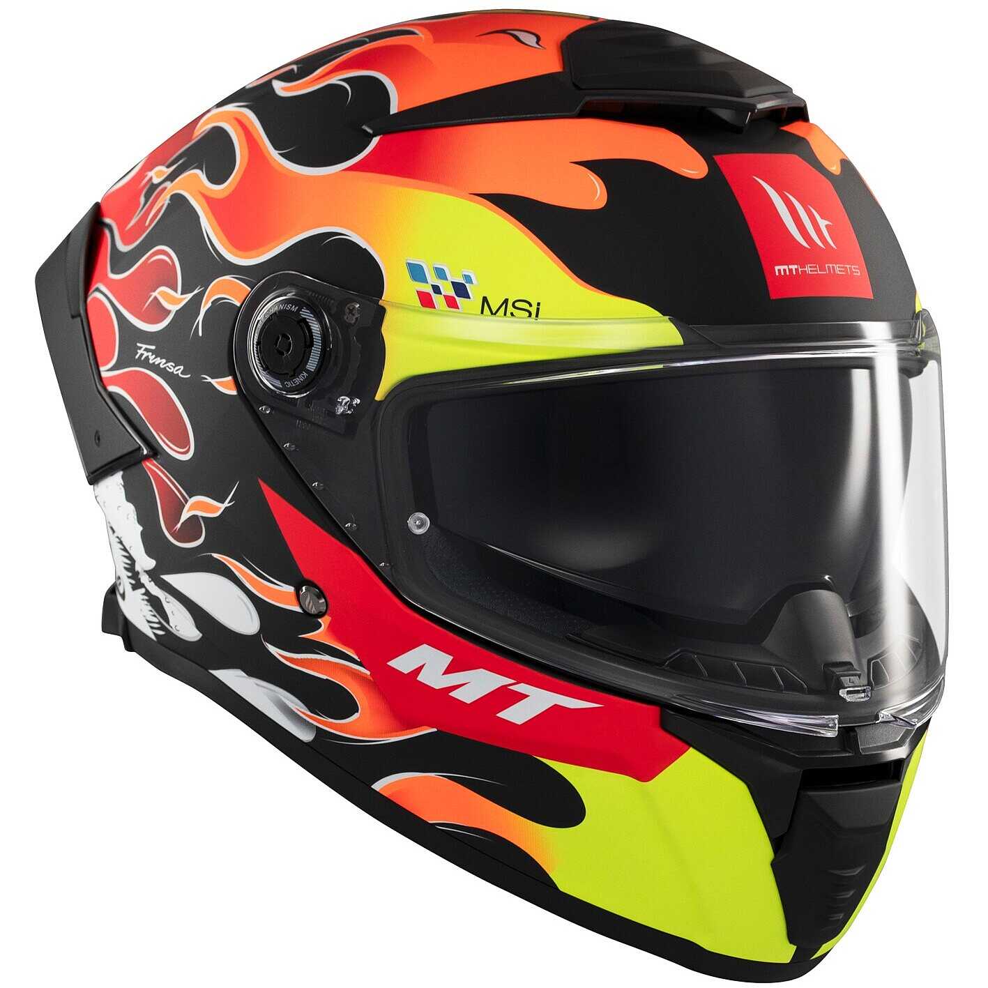 Integral Motorcycle Helmet Mt Helmets THUNDER 4 Sv YAMANAKA 2024 B3 ...