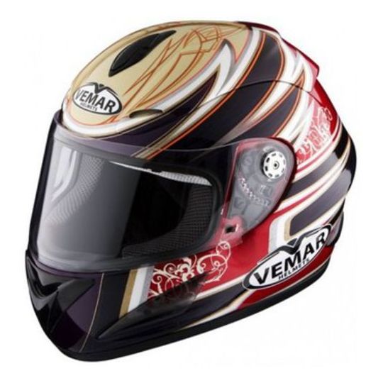 Integral Motorcycle Helmet Vemar Diadem VSR Ages Fiber Tricomposita ...