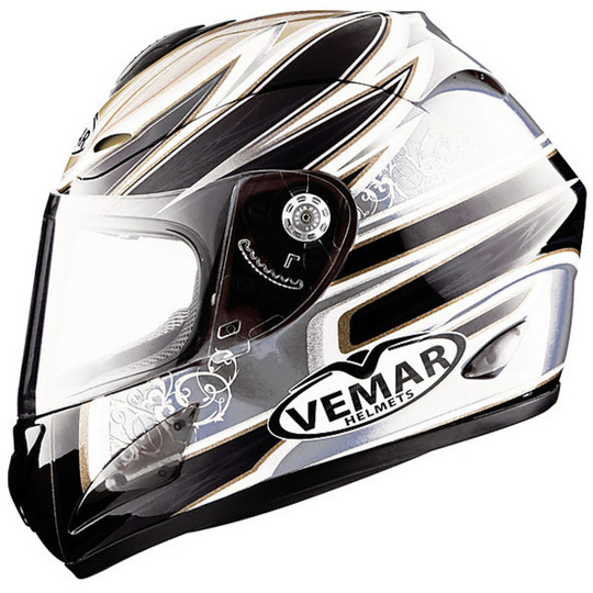Integral Motorcycle Helmet Vemar Diadem VSR Ages Fiber Tricomposita ...