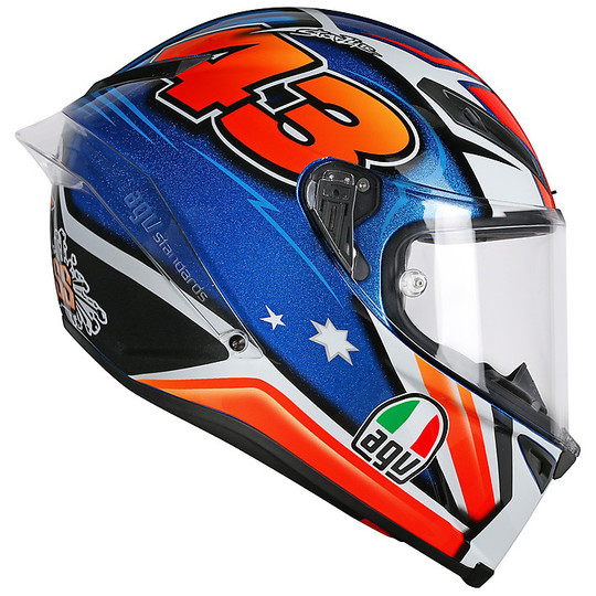 Integral Motorrad Helm Agv Race Replica R Miller im Jahr 2016 Online ...