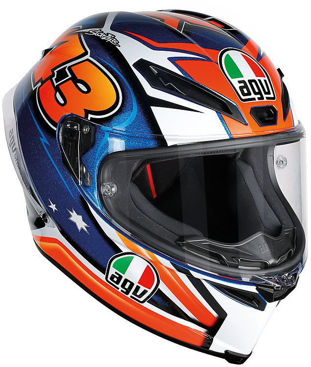 Integral Motorrad Helm Agv Race Replica R Miller im Jahr 2016 Online ...