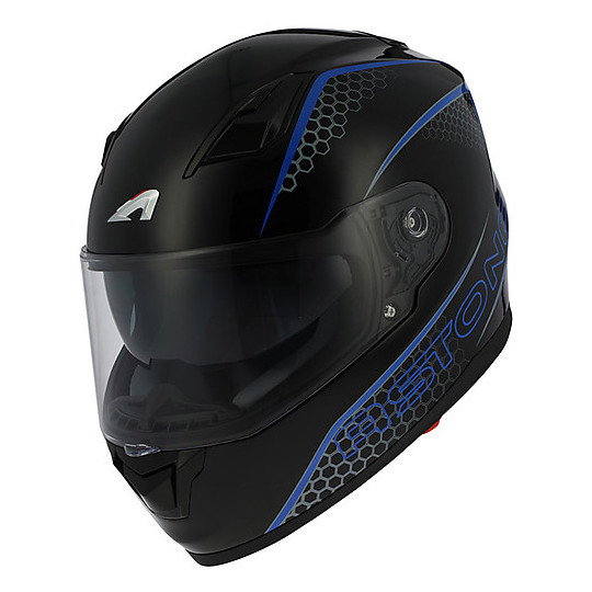 Integral Motorrad Helm Astone Gt 900 Doppel Visor Blau Pulse Online ...